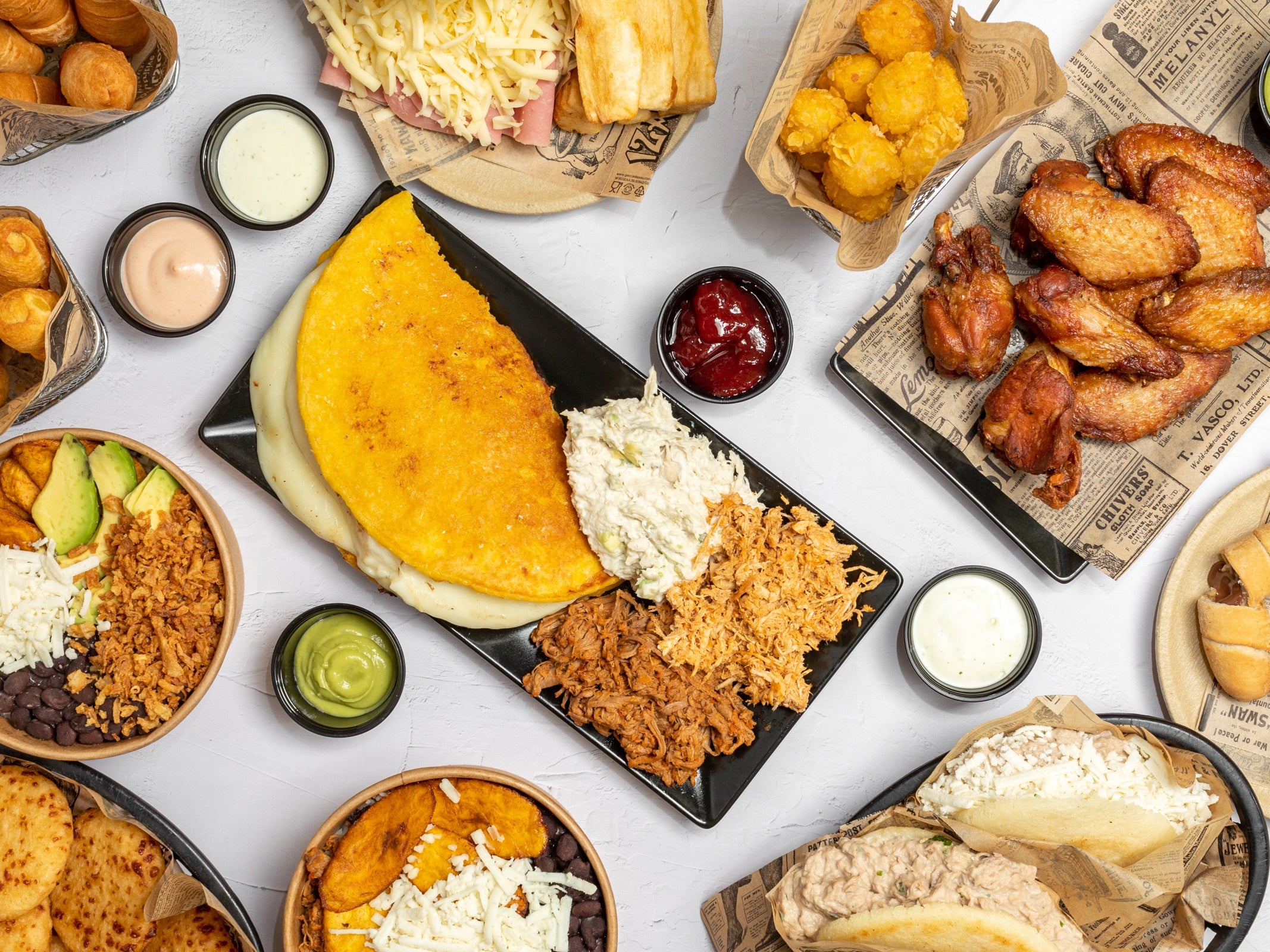 Carta – Arepas And Go - Receta original Venezolana